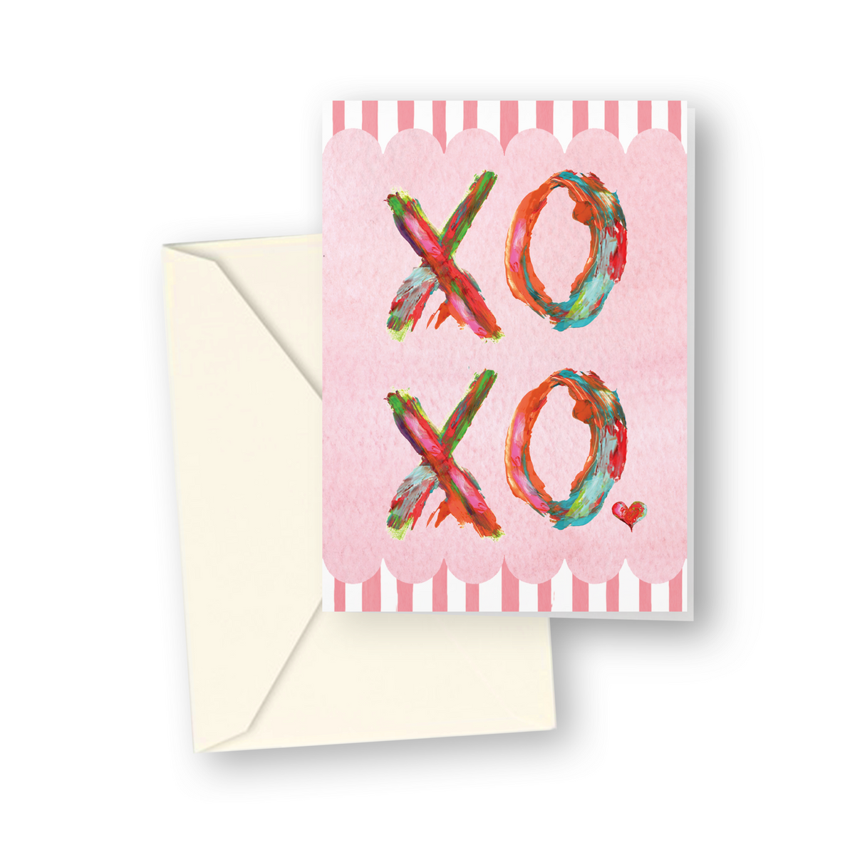 XOXO Enclosure Cards | Pack of 4 – French Graffiti