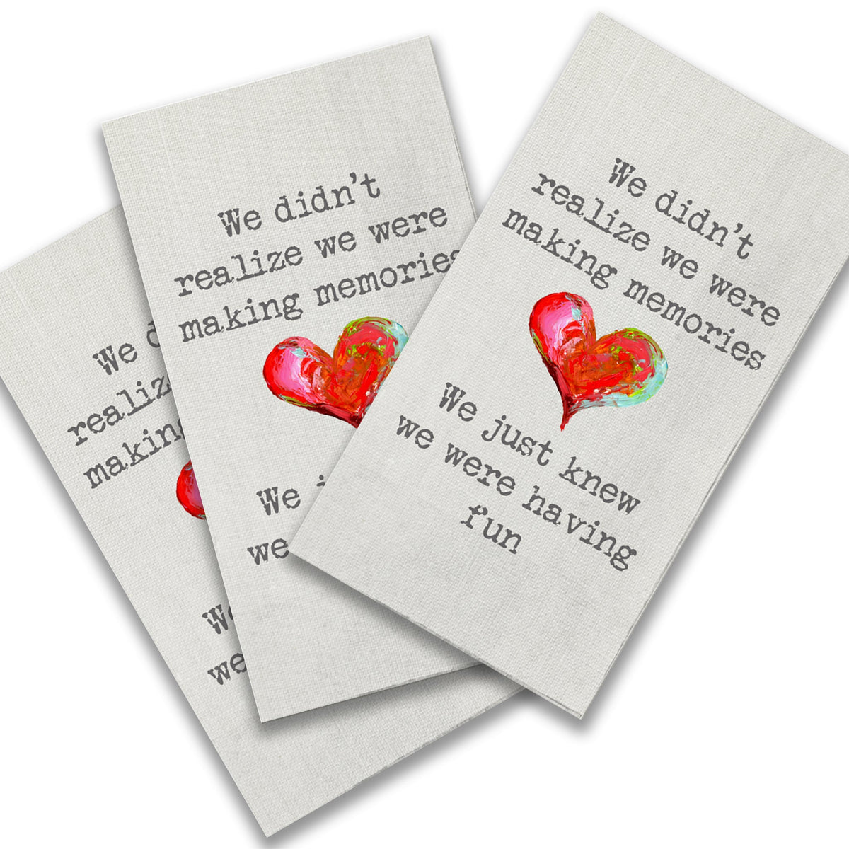 We Just Knew We Were Having Fun Guest Towel – French Graffiti