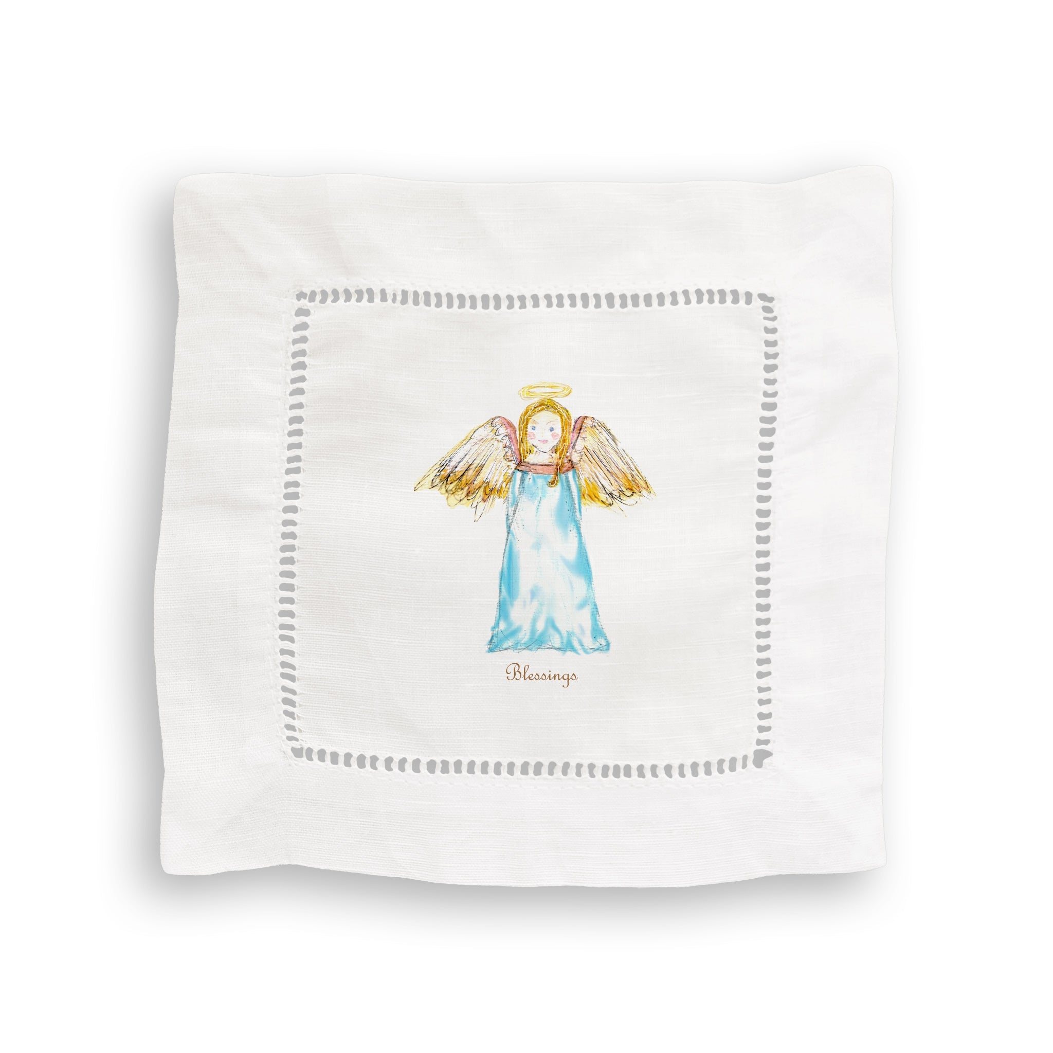 Blue Blessings Angel – French Graffiti