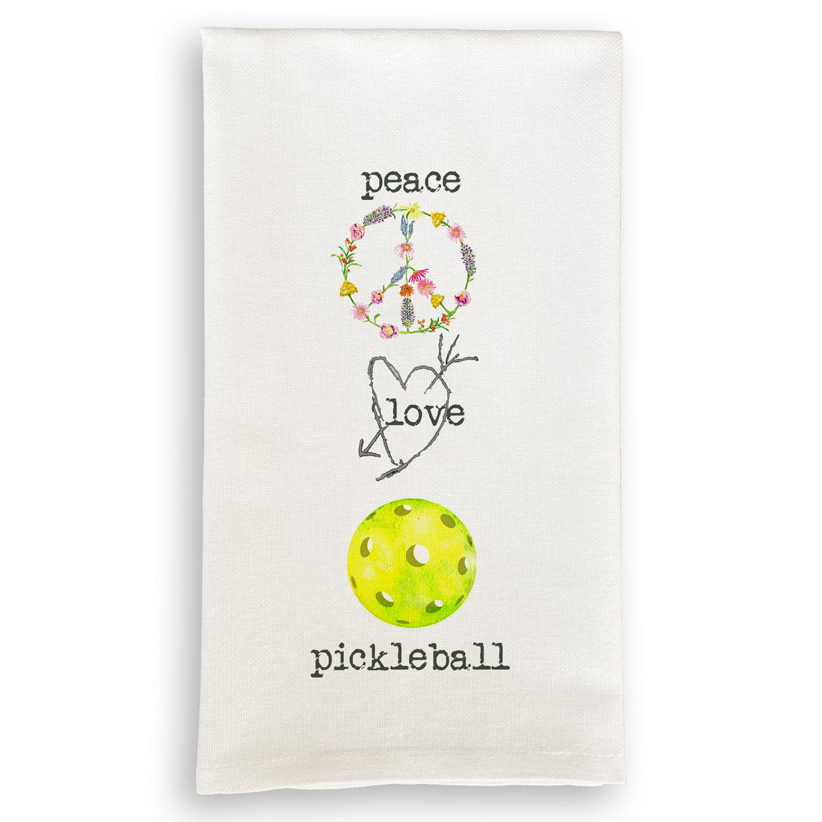 Peace Love Pickleball – French Graffiti