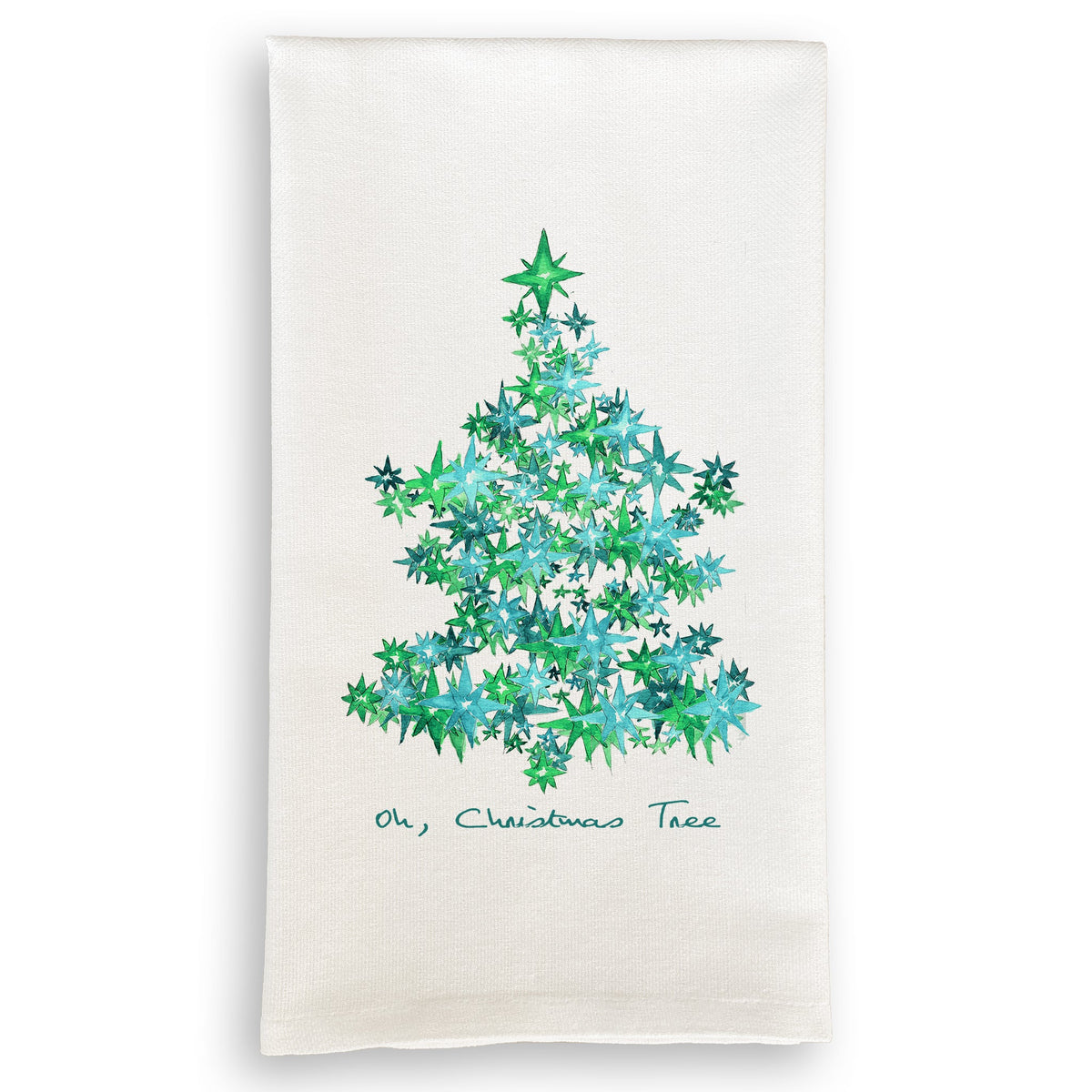 Blue Star Christmas Tree – French Graffiti