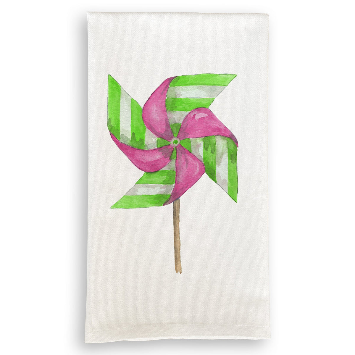 Pink and Green Pinwheel – French Graffiti