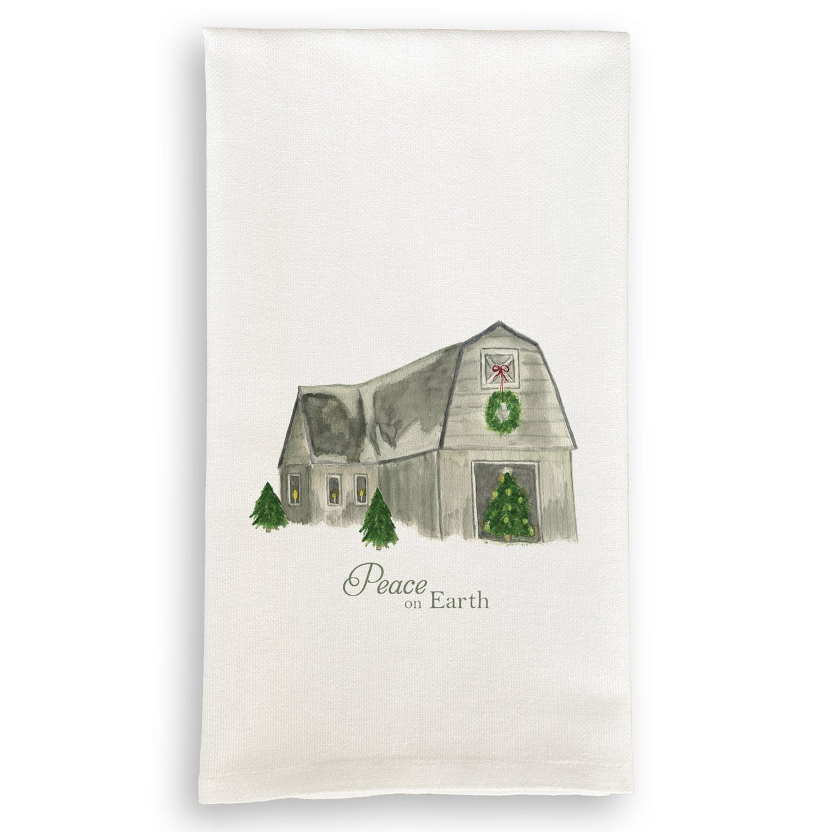 Peace On Earth Barn – French Graffiti