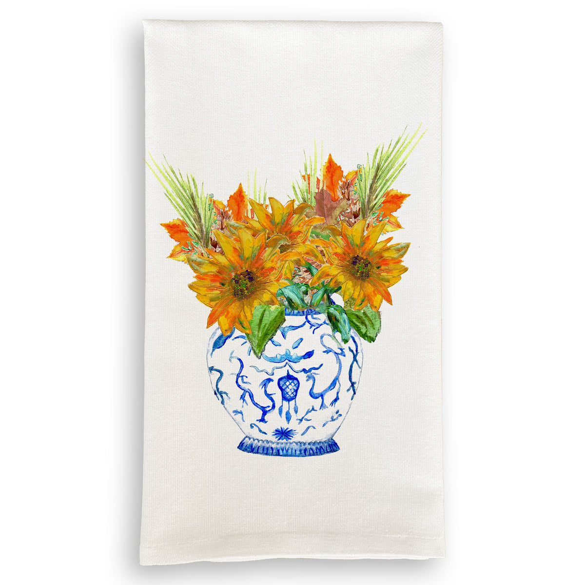 Ginger Jar with Sunflowers – French Graffiti