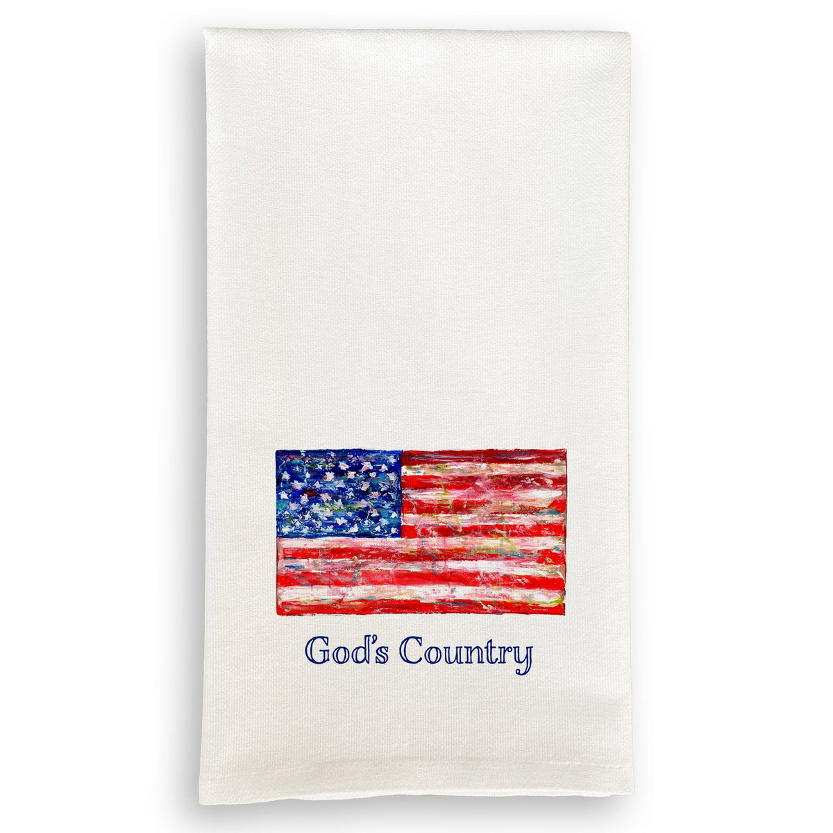 Flag with God's Country – French Graffiti