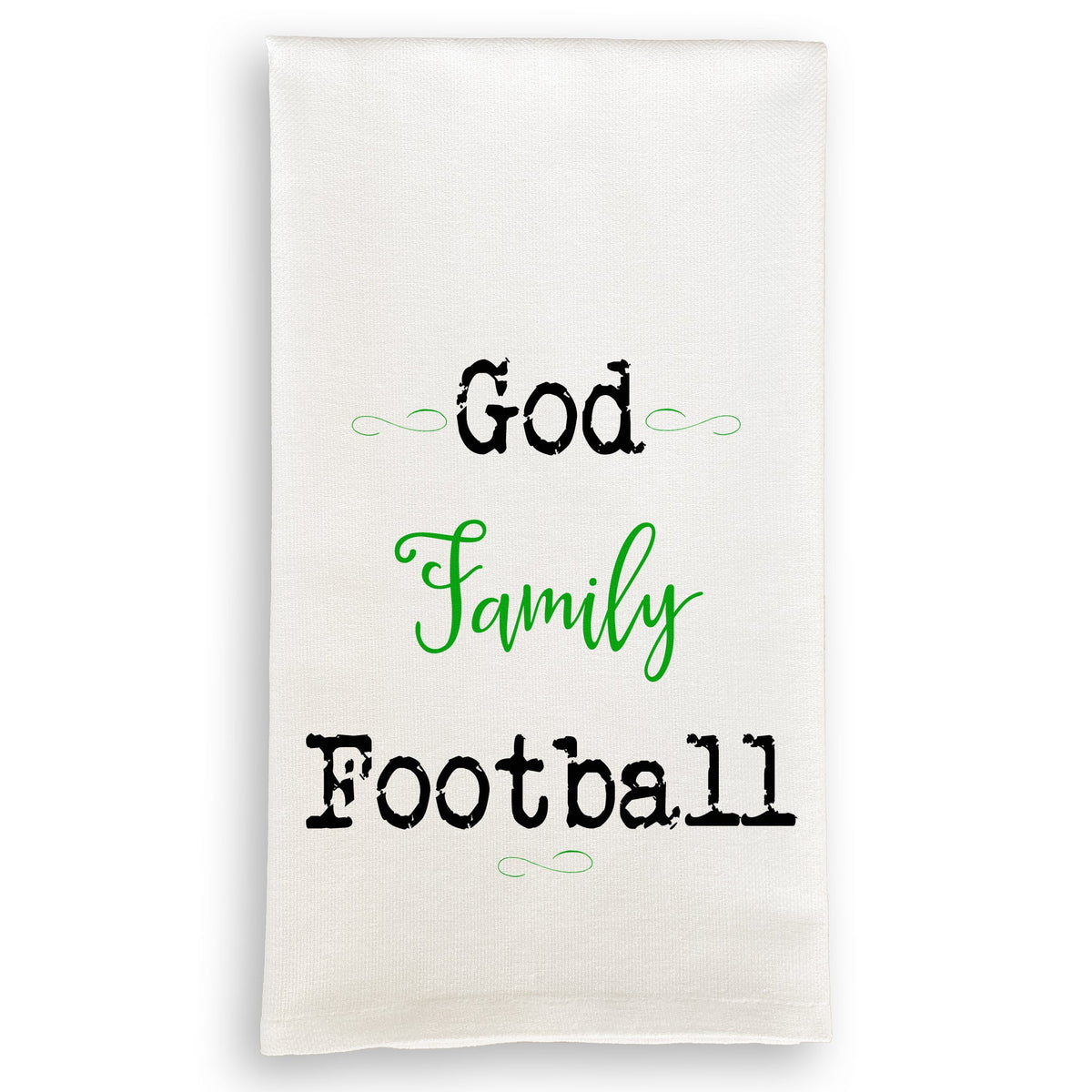 God Family Football in Green – French Graffiti