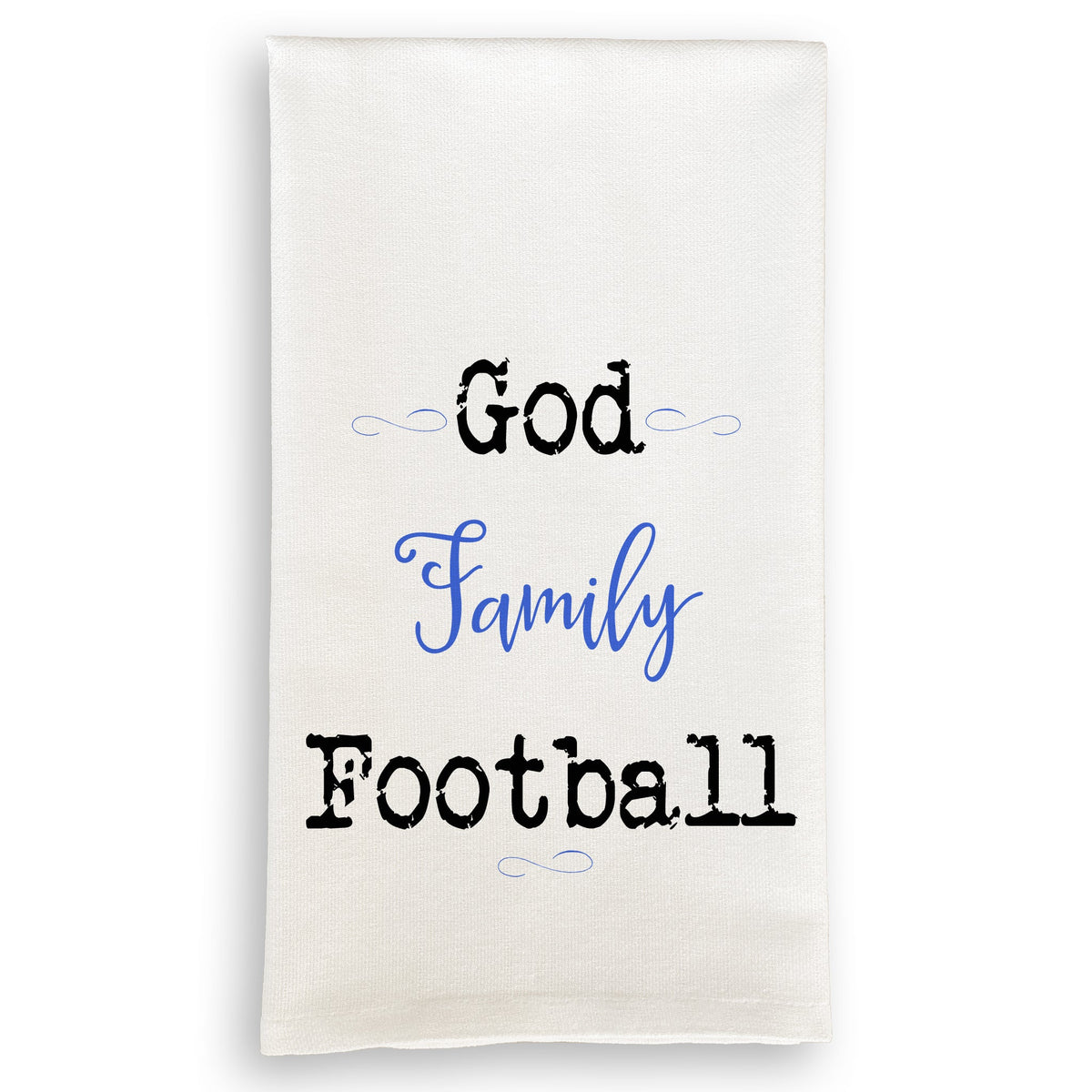 God Family Football in Royal Blue – French Graffiti