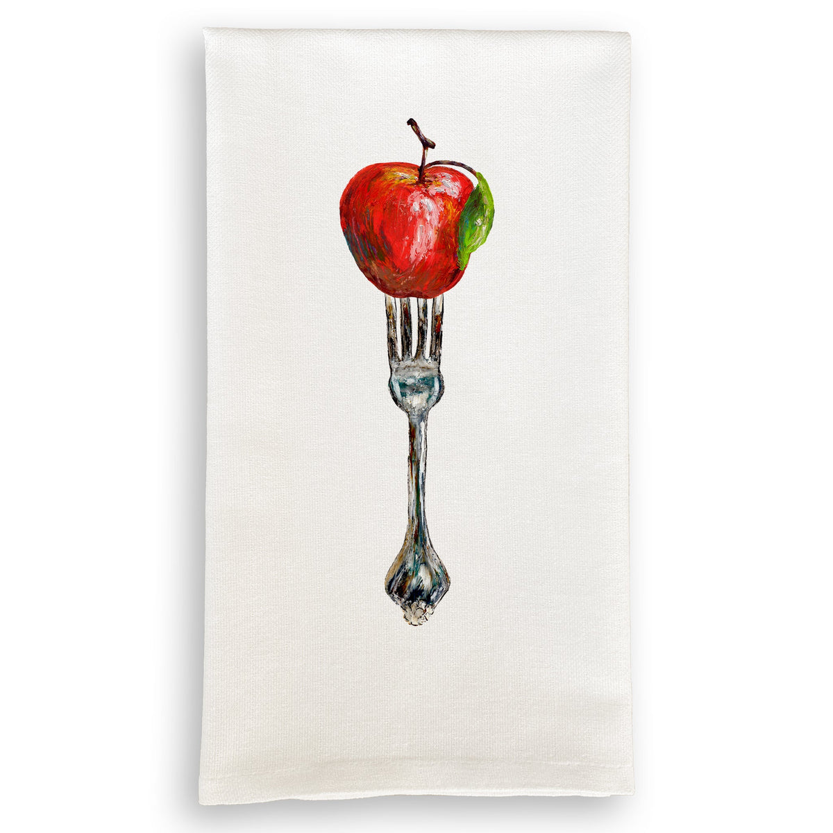 Fork with Apple – French Graffiti