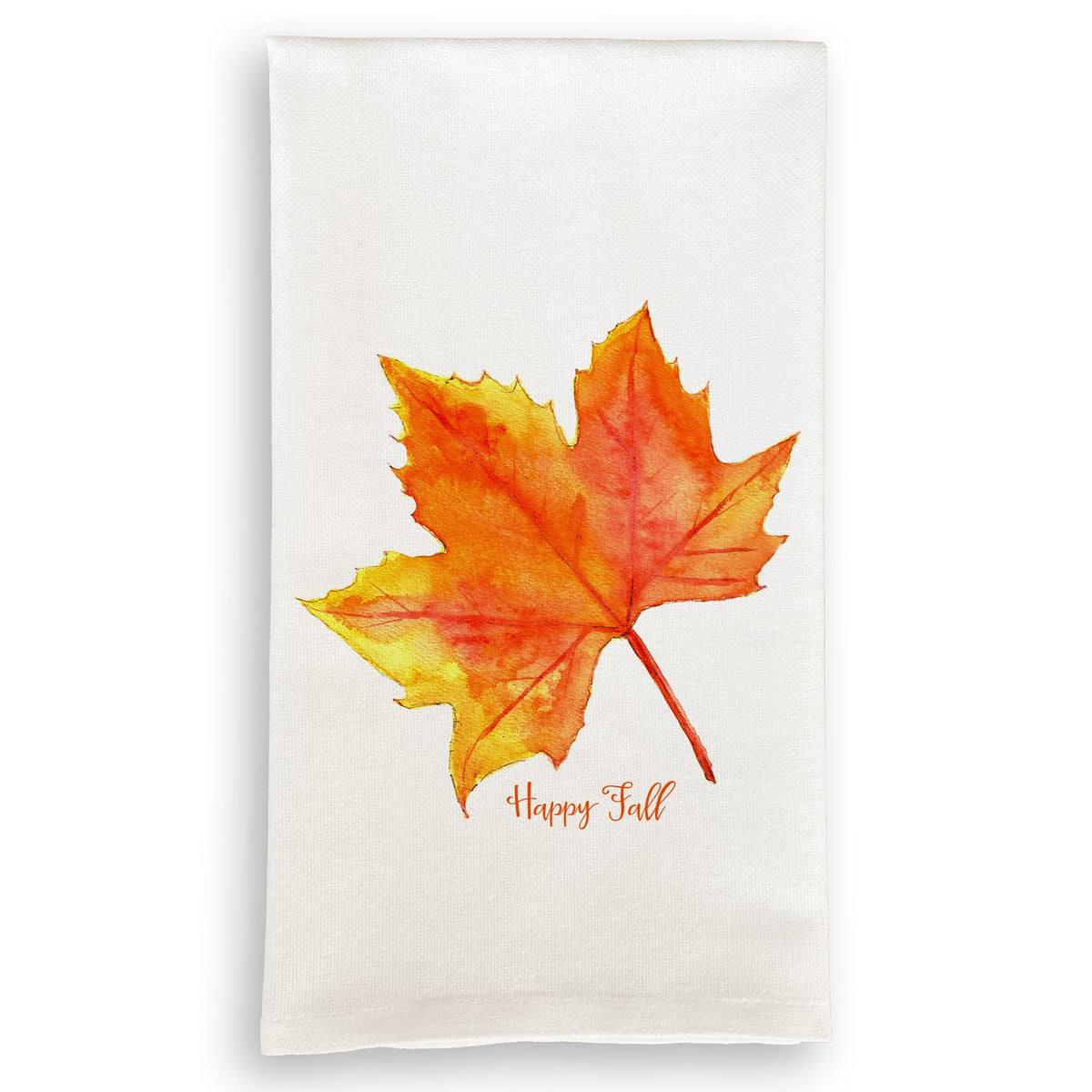 Orange Maple Leaf – French Graffiti