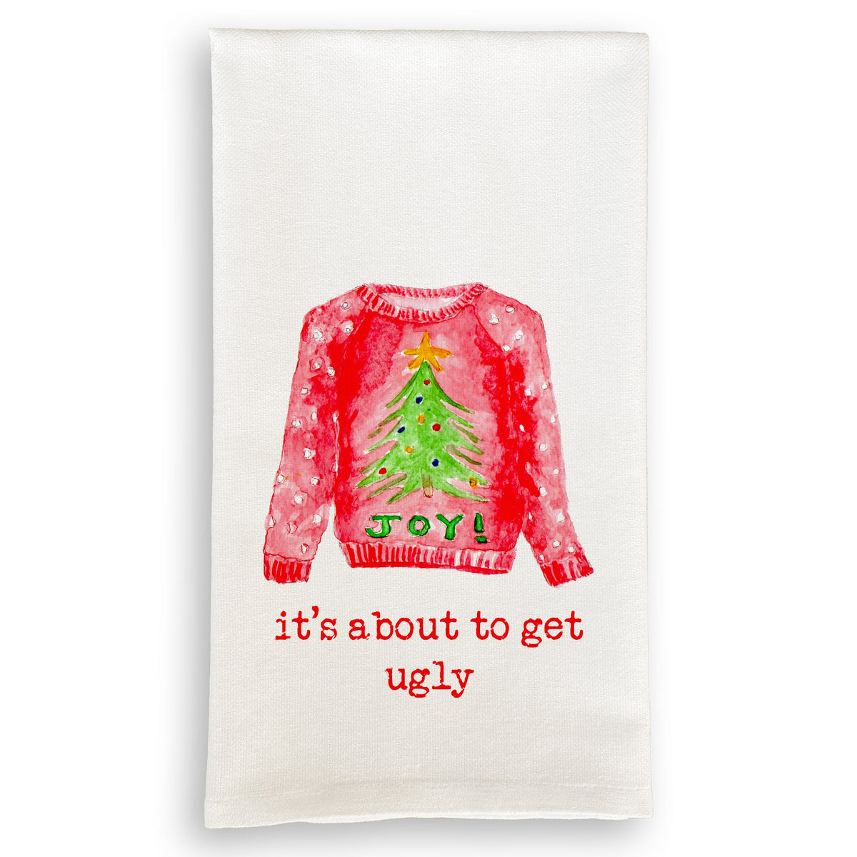 Red Ugly Sweater – French Graffiti