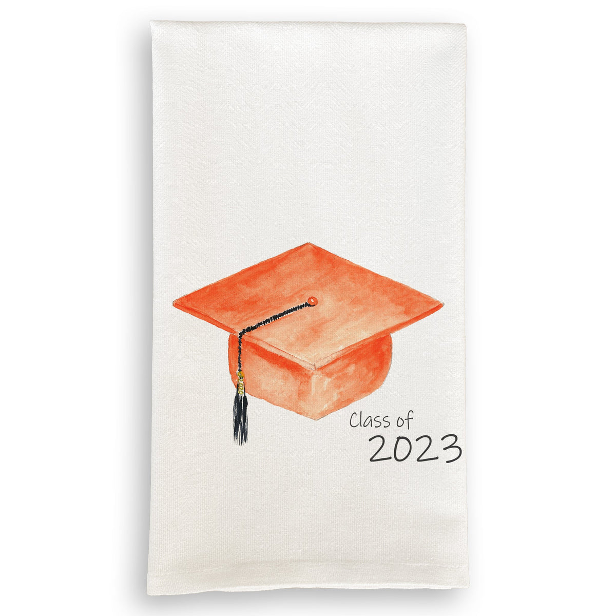 Orange Graduation Cap – French Graffiti