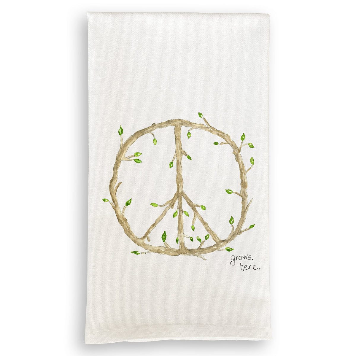 Peace Grows Here – French Graffiti