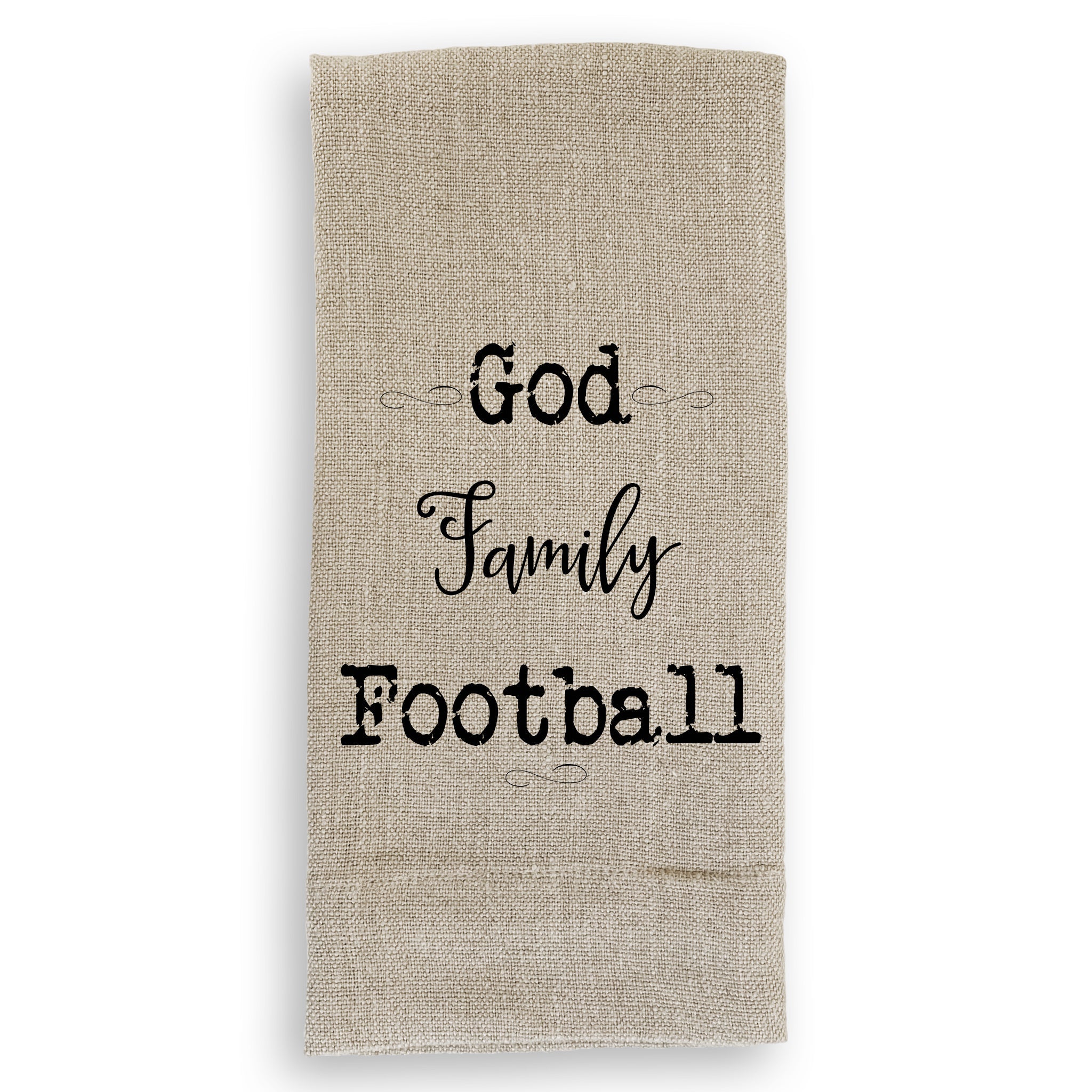 God Family Football in Black – French Graffiti