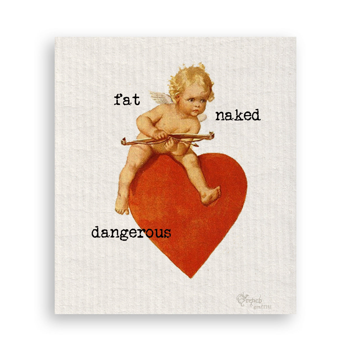 Cupid Fat and Naked – French Graffiti