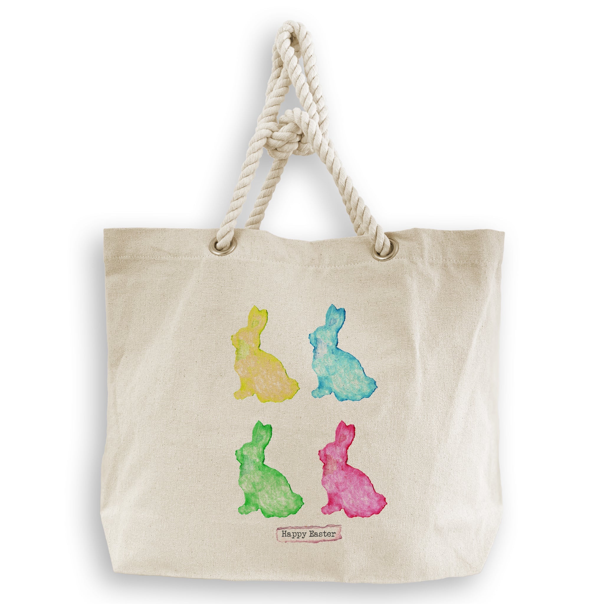 Four Colorful Bunnies – French Graffiti